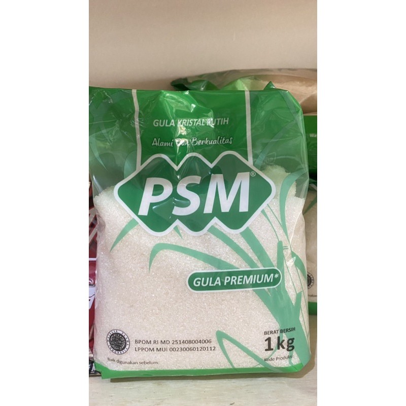 Jual PSM Gula PASIR Premium 1 kg | Shopee Indonesia