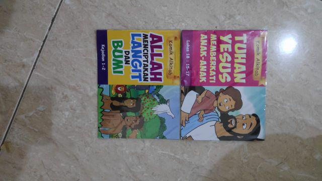 Komik Alkitab Tuhan Yesus Memberkati Anak-Anak | Shopee Indonesia