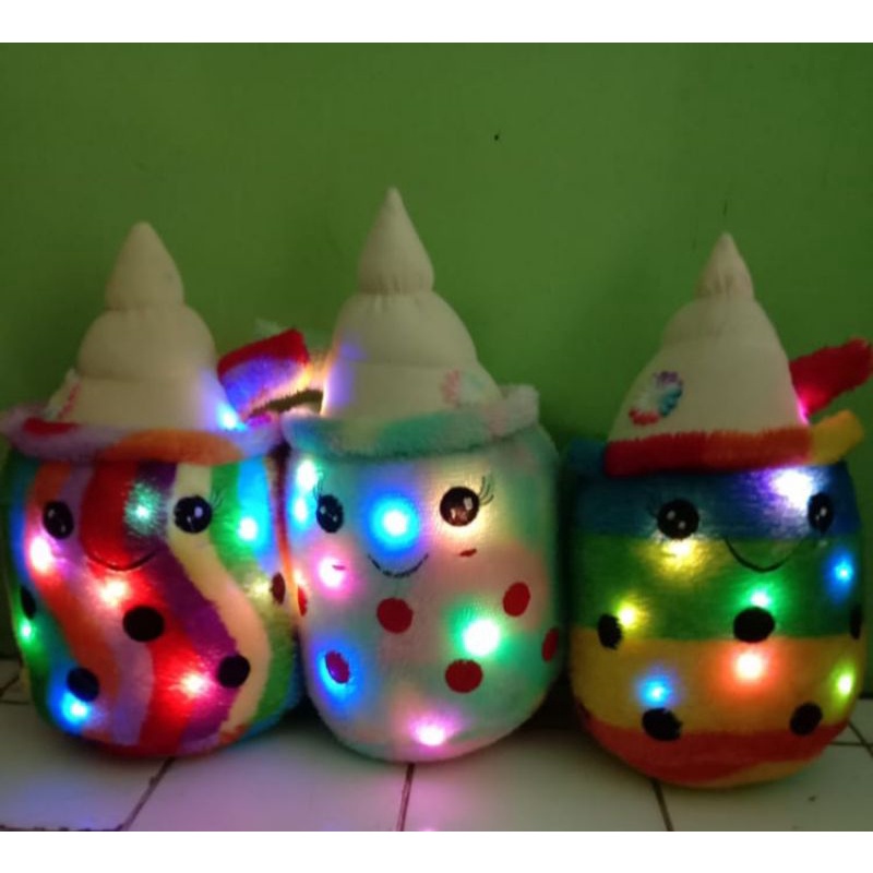Jual Boneka Boba Ice Cream Rainbow Warna Warni Uk 30Cm L Mianan Anak ...