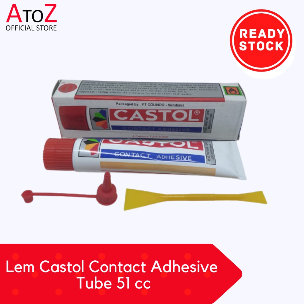 Jual Lem Castol Contact Adhesive Tube 51 cc | Shopee Indonesia