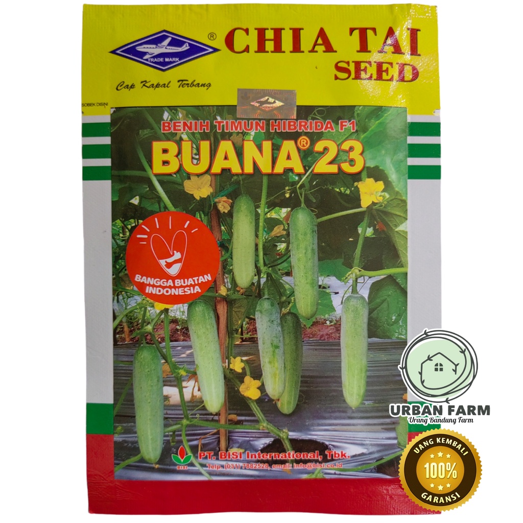 Jual Benih Timun F1 Hibrida BUANA 23 20gram - Cap Kapal Terbang ...