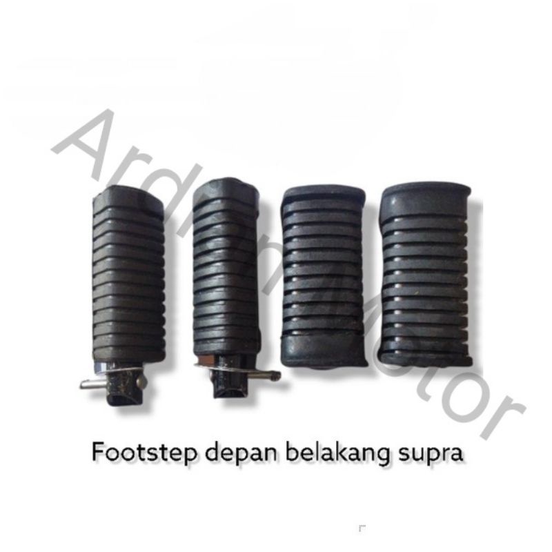 Jual Karet Footstep Step Barstep Postep Depan + Belakang Honda Supra ...