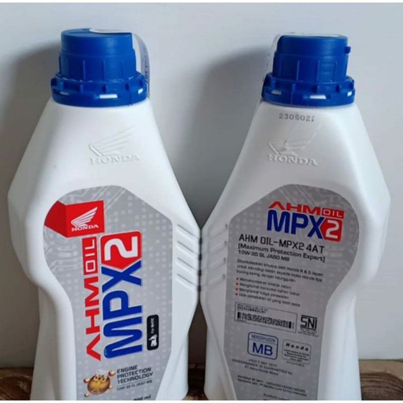Jual AHM OIL MPX2 10w-30 API SL OLI MATIC 800ML Indonesia|Shopee Indonesia