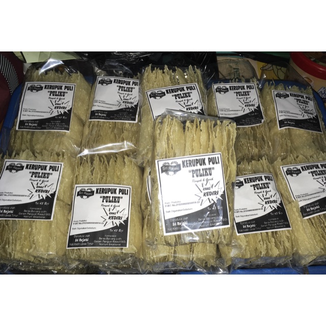 Jual KERUPUK PULI "PULIKU", KRUPUK BERAS KERUPUK GENDAR #KHAS KEDIRIl ...