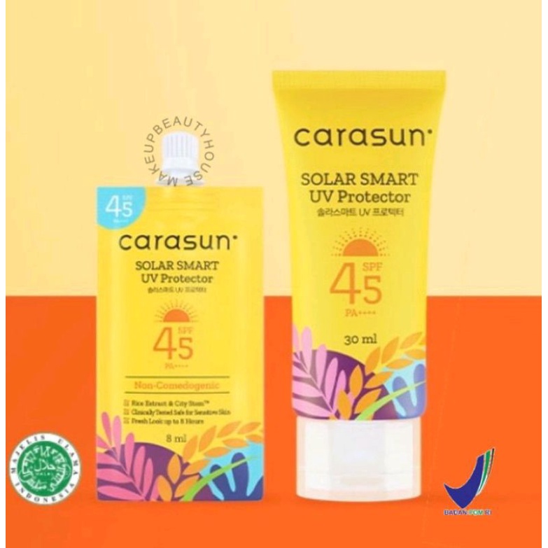 Jual CARASUN Solar Smart UV Protector SPF 45 PA++++ | Shopee Indonesia