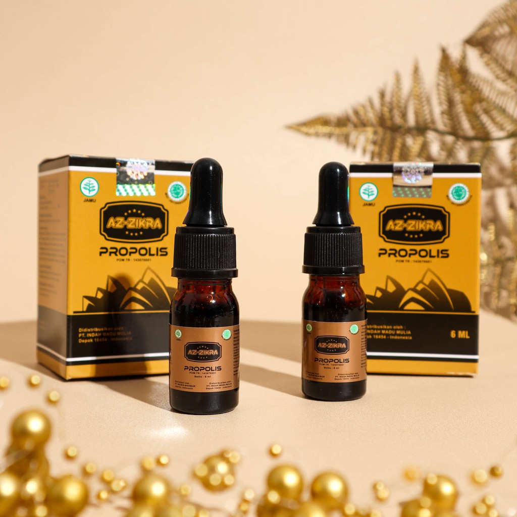Jual Propolis Azzikra Original Herbal Vitamin 6ML - AZ PROPOLIS ...
