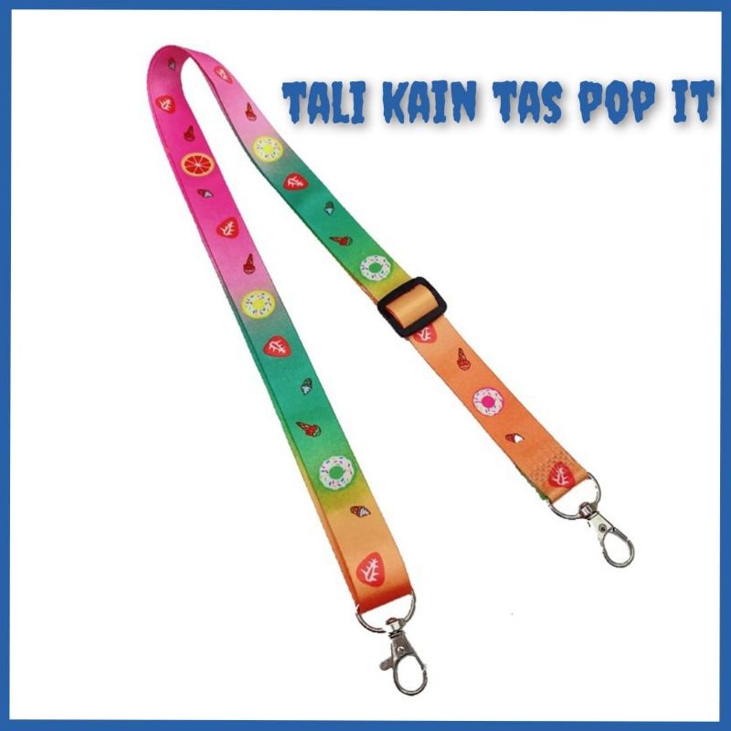 Jual TALI KAIN TAS POP IT TALI KAIN UNICORN TALI KAIN SQUID GAME TALI ...