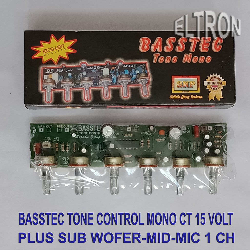 Jual KIT TONE CONTROL MONO MIDLE PLUS SUBWOOFER DAN MIC | Shopee Indonesia