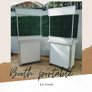 Jual Booth Portable -Gerobak Lipat -Booth Knockdown bongkar pasang | Shopee Indonesia