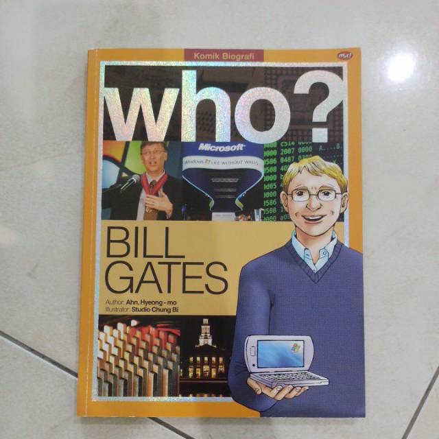 Jual Komik Biografi Who? Seri Bill Gates Indonesia|Shopee Indonesia Jual Komik Biografi Who? Seri Bill Gates Indonesia|Shopee Indonesia