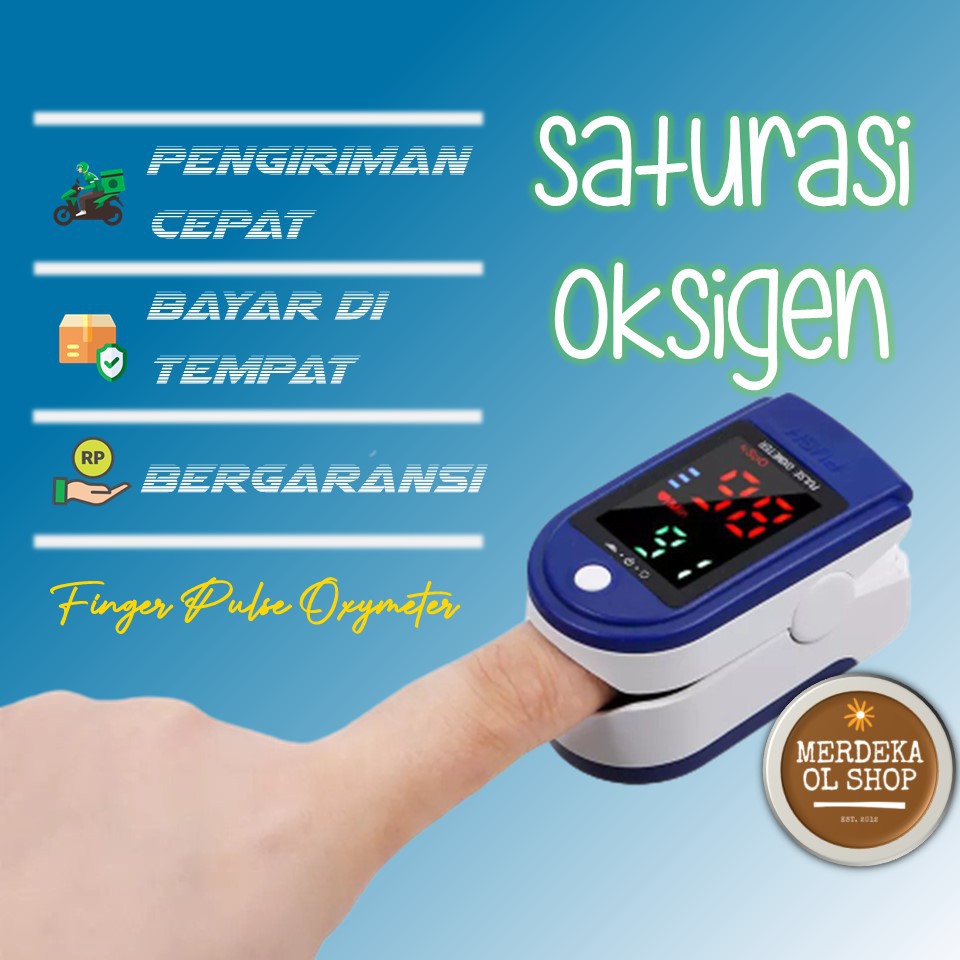 Jual Saturasi Oksigen Oxymeter Ready Stock Jakarta Indonesia|Shopee ...