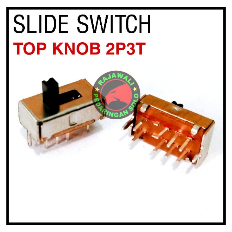 Jual SAKLAR GESER MINI SLIDE SWITCH 2P3T | Shopee Indonesia