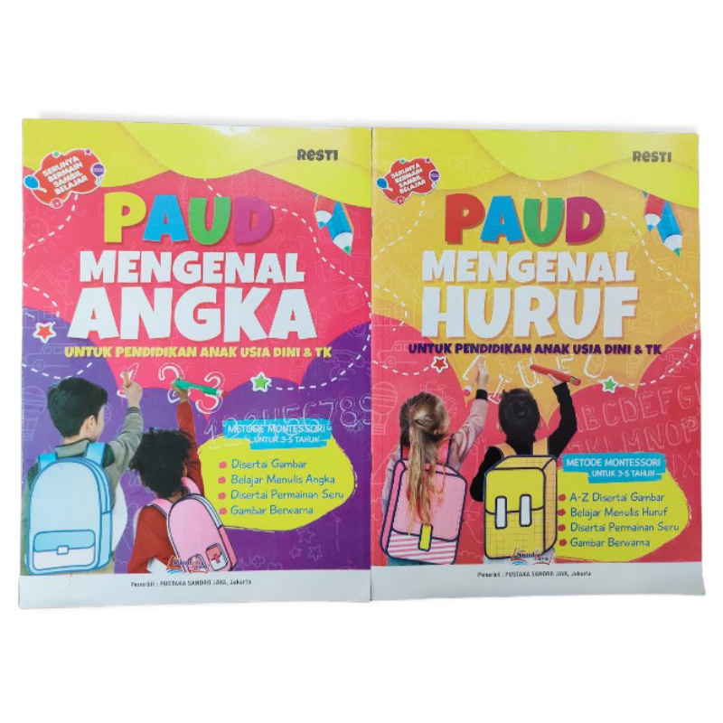 Jual Buku Anak PAUD, TK & PRA SD Serunya Bermain Sambil Belajar ...