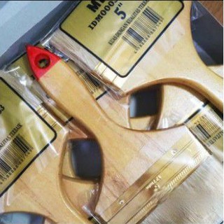 Jual kuas cat 5" inch mdn kuas cat tembok besi kayu kuas lebar besar ...