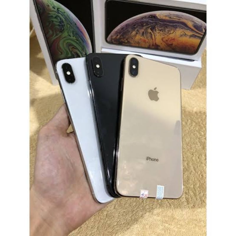 Jual Iphone xs 64GB & 256GB Second like new ex inter full set | Shopee ...
