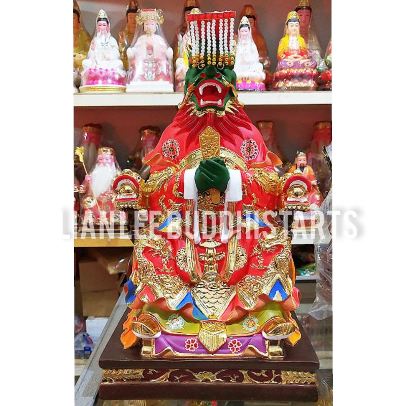 Jual patung dewa raja naga hailungwang uk 16 inch 40 cm fiber padat ...