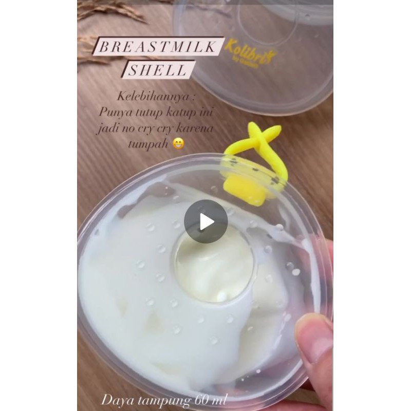 Jual Gabag BreastMilk Shells Kolibri Breast milk Shells Penampung Asi ...