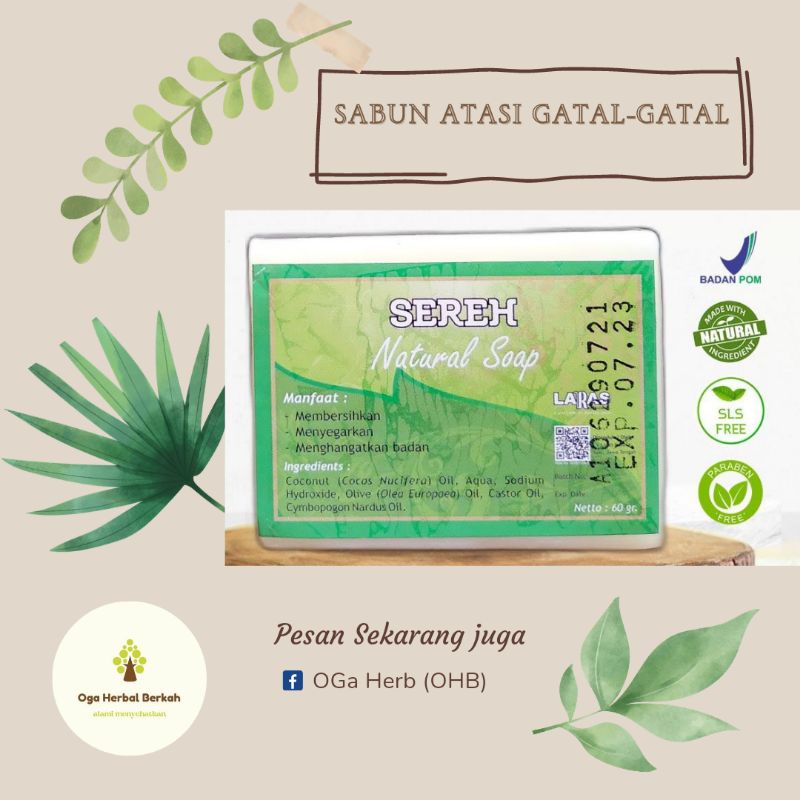 Jual Sabun Kulit Gatal (Serai/Sereh) | Shopee Indonesia