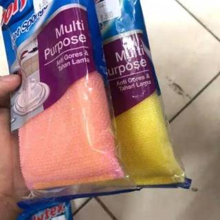 Jual Polytex net sponge multi purpose / spon cuci piring jaring anti ...