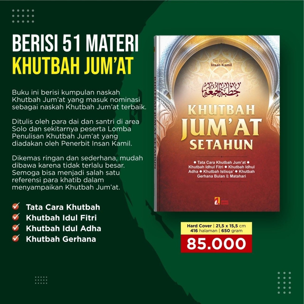Jual KHUTBAH JUM`AT SETAHUN | Shopee Indonesia Jual KHUTBAH JUM`AT SETAHUN | Shopee Indonesia