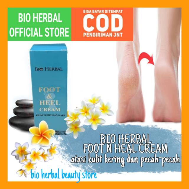 Jual BIO HERBAL BIOHERBAL FOOT AND HEEL CREAM - KRIM KAKI DAN TUMIT ...