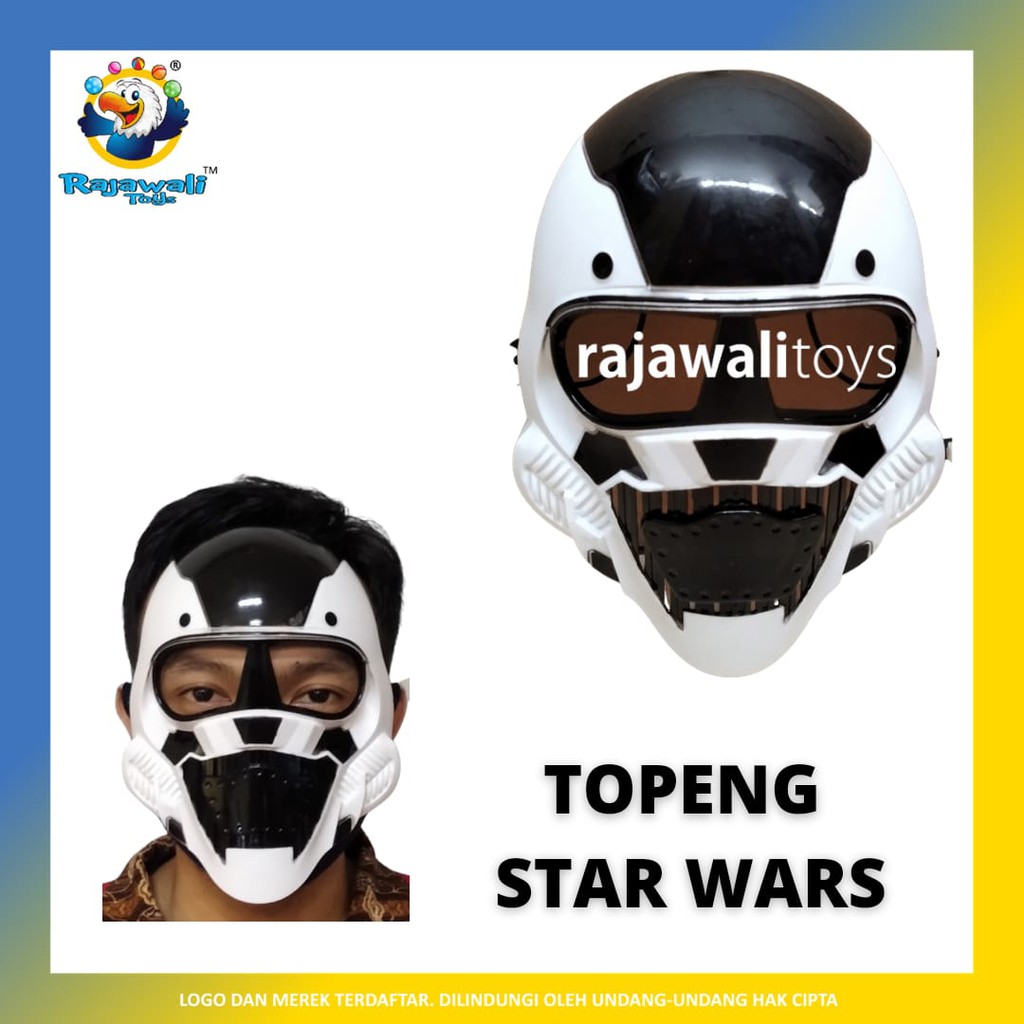 Jual TOPENG PLANET WARS/STAR WARS RKC08001-1/ TOPENG KARAKTER/MAINAN ...