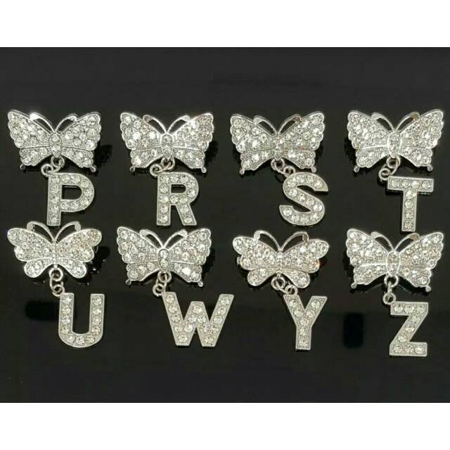 Jual BROS SIMPEL INISIAL / BROS BANDUL HURUF BISA CUSTOM PILIH HURUF ...