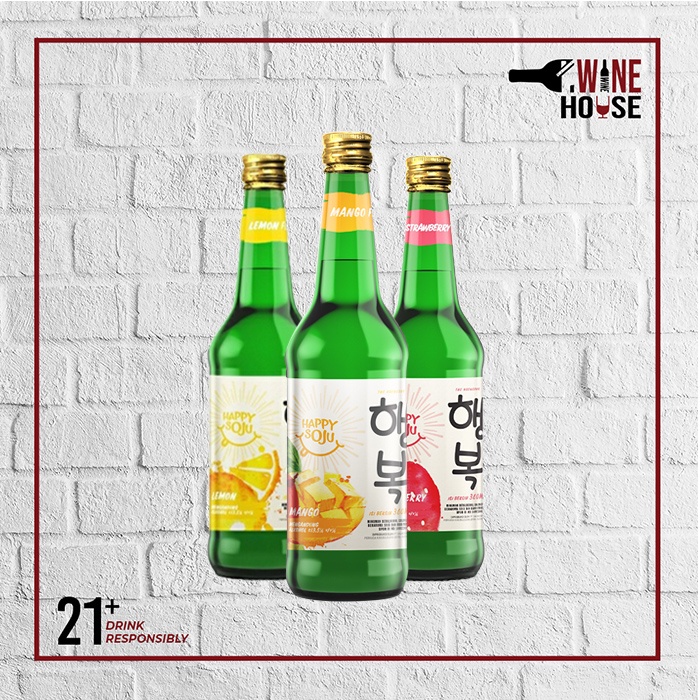 Jual Happy Soju (Promo 3 Botol) | Shopee Indonesia