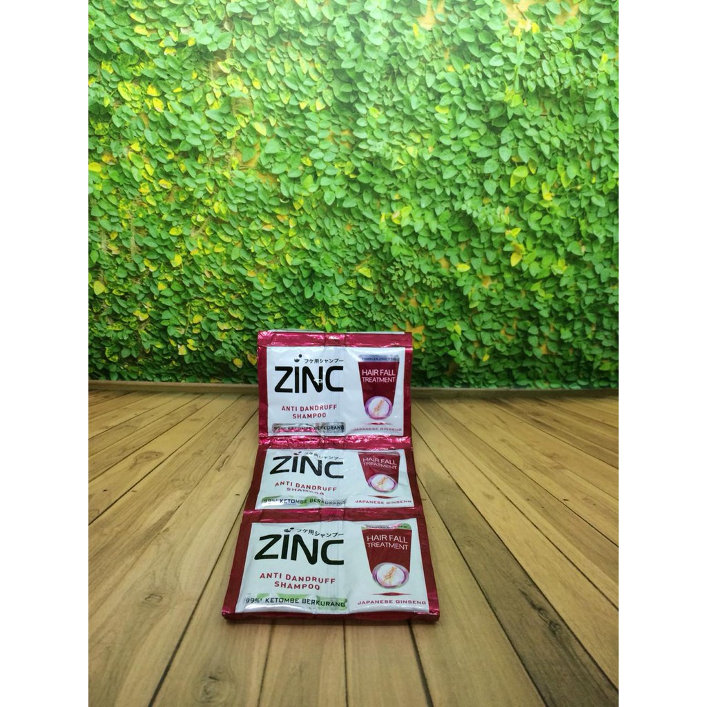 Jual SHAMPOO ZINC SACHET | Shopee Indonesia