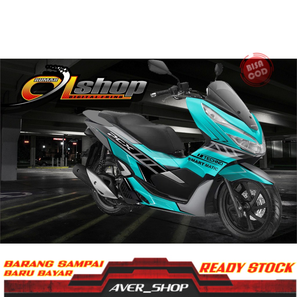 Jual Decal pcx full body bahan laminasi dan glossy Striping motor pcx ...