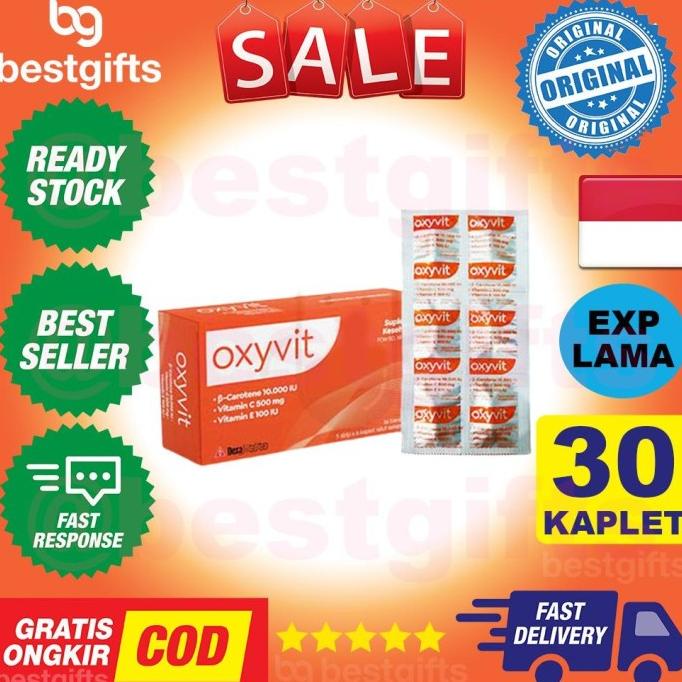 Jual OXYVIT OXY VIT VITAMIN C 500 MG A E ANTIOKSIDAN MULTIVITAMIN IMUN ...