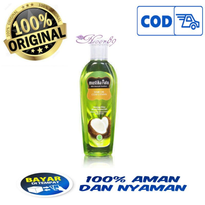 MUSTIKA RATU MINYAK CEM CEMAN 175 ML ORIGINAL / MINYAK RAMBUT | Shopee ...