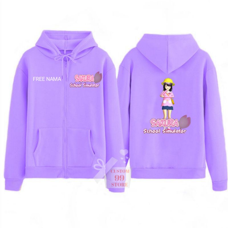 Jual JAKET SAKURA SCHOOL SIMULATOR ZIPPER ANAK TERBARU TERLARIS BAHAN ...