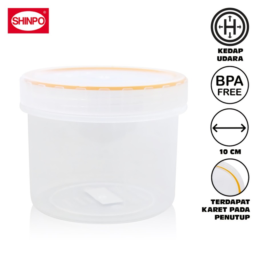 Jual Shinpo Toples Plastik 500ml / SIP-351M | Shopee Indonesia