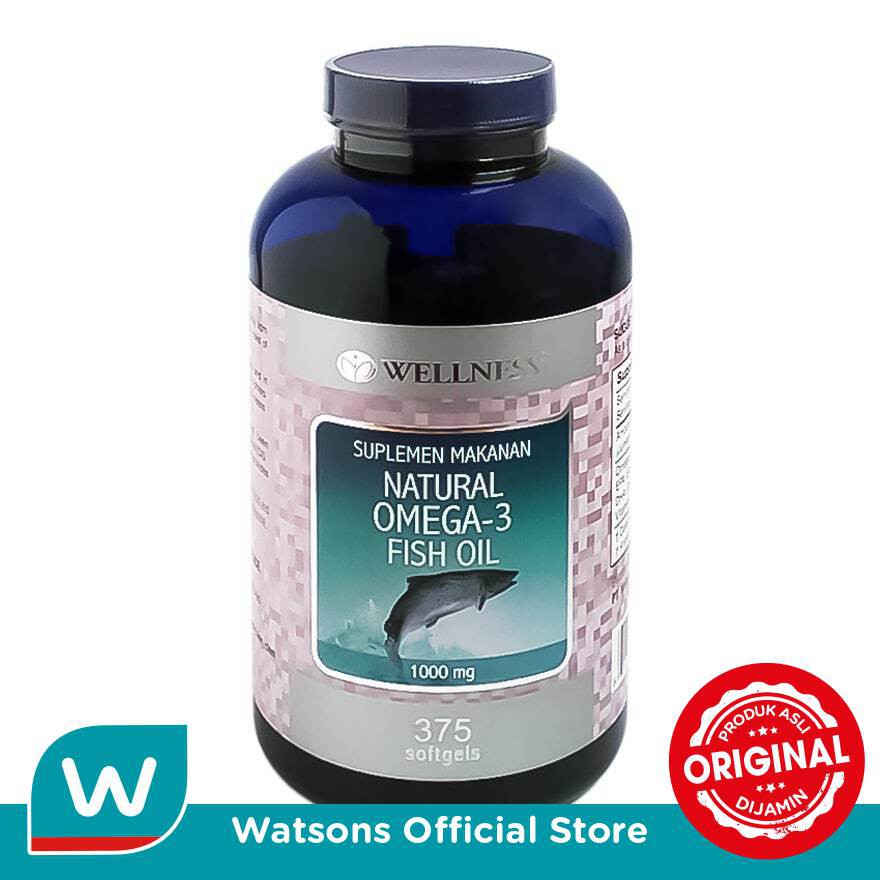 Jual Wellness Omega 3 1000mg 375's | Shopee Indonesia