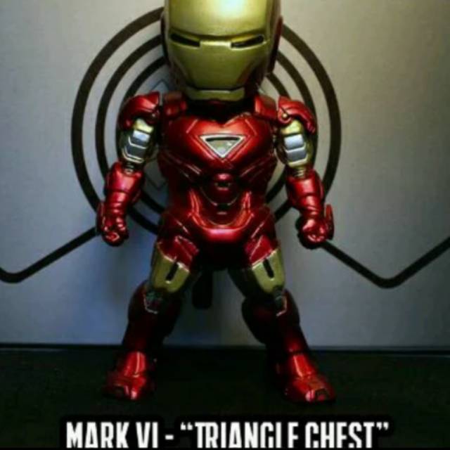 Jual Mark VI MK 6 - Triangle Chest - WCF Iron Man Mini - Original ...