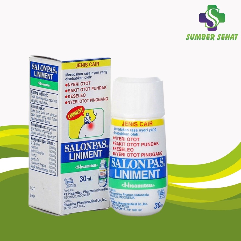 Jual SALONPAS LINIMENT 30 ML | Shopee Indonesia