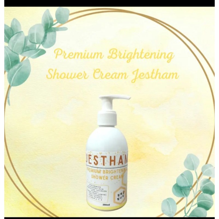 Jual jestham premium brightening shower cream | Shopee Indonesia