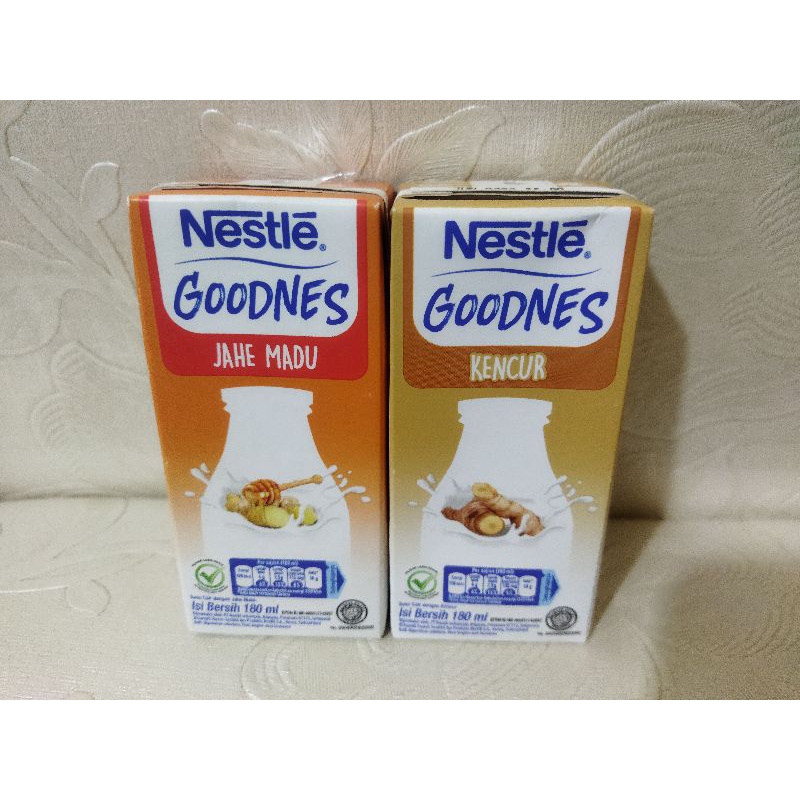 Jual NESTLE GOODNES SUSU UHT 180 ML / SUSU NESTLE GOODNES BARU / SUSU ...