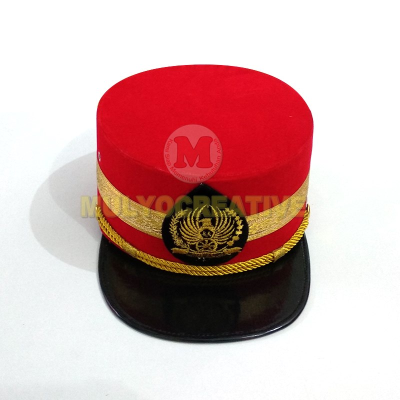 Jual Topi Pet PPKA PT Kereta Api Indonesia - Topi Masinis PT KAI Warna ...