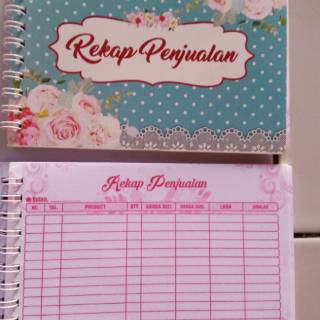 Jual Buku rekap penjualan,buku stok, buku list orderan | Shopee Indonesia