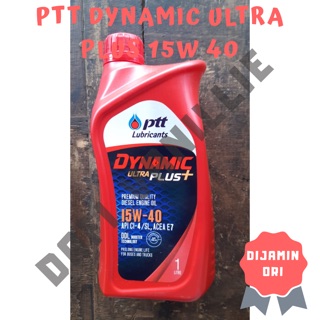 Jual Oli Mesin Mobil Diesel PTT Dynamic Ultra Plus 15W40 API CI 4 ACEA ...