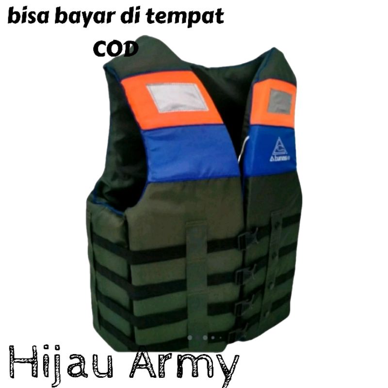 Jual life Jacket pelampung ukuran XL untuk berat badan 80-120 kg ...