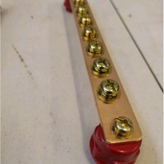 Jual busbar tembaga nol arde grounding 15mm x 10cm tebal 3mm | Shopee ...