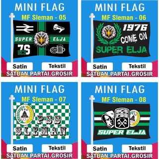 Jual BENDERA SUPORTER BOLA SLEMAN/MINI FLAG PSS SLEMAN/SUPORTER SLEMAN MINI FLAG/MINI FLAG KECIL ...