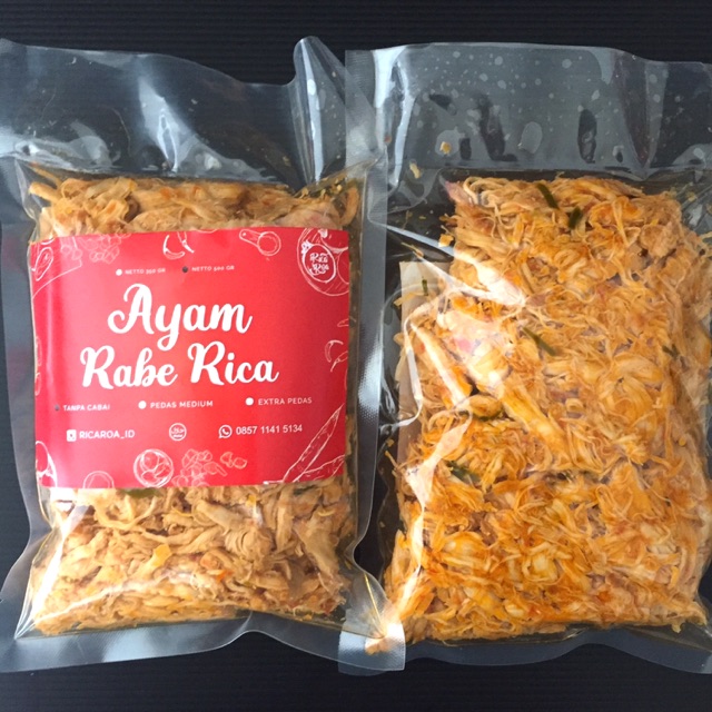 Ayam Rabe Rica VacumPack 350gram | Shopee Indonesia