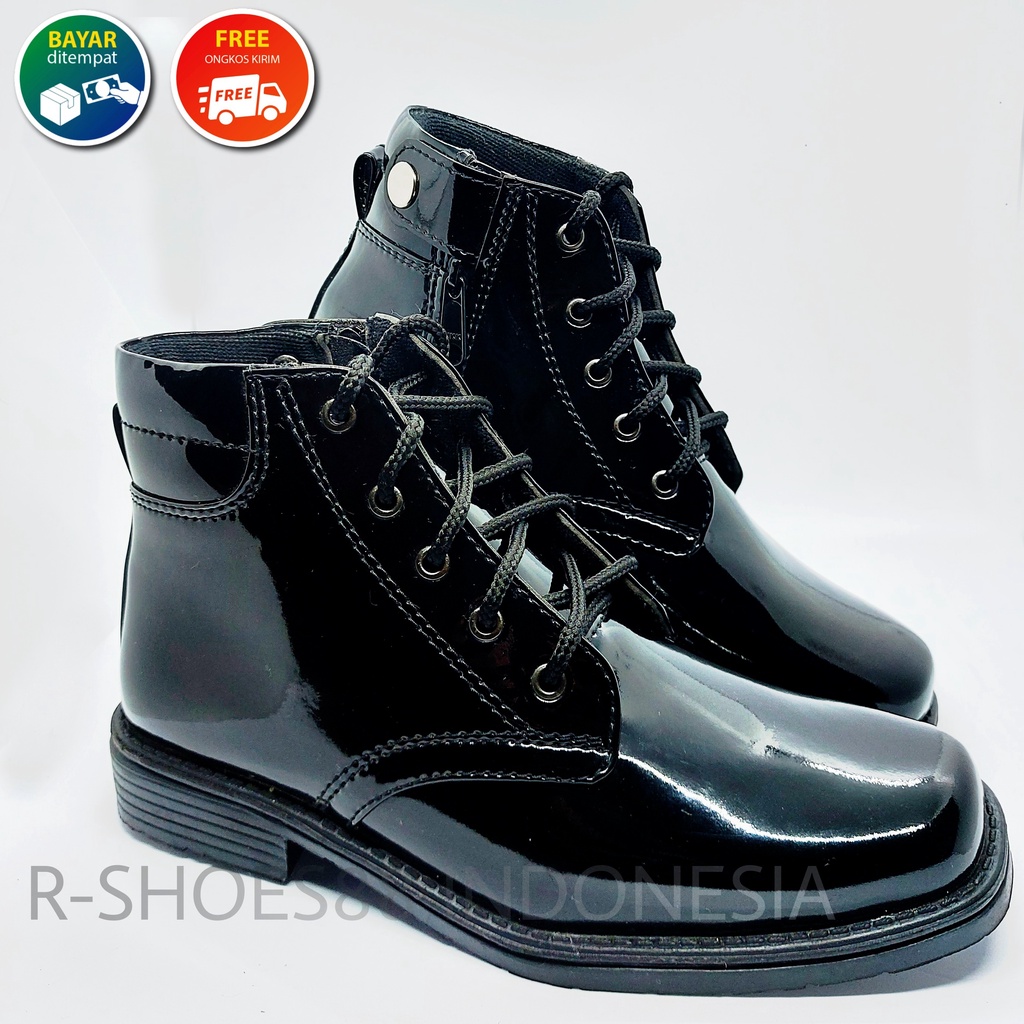 Jual Sepatu PDH TNI Sepatu PDH POLRI Sepatu Dinas PDH Satpam Sepatu ...