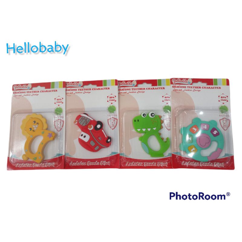 Jual Silicone Teether Character ( gigitan bayi) | Shopee Indonesia