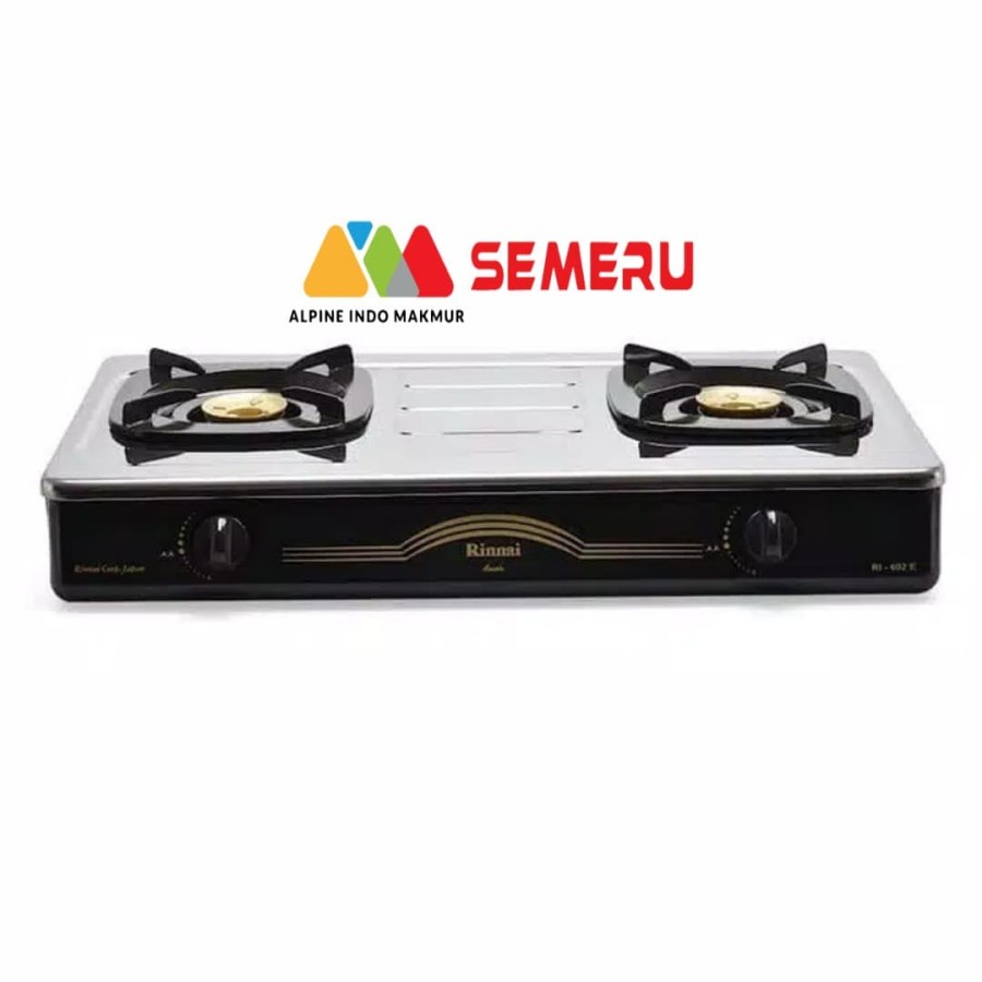 Jual RINNAI KOMPOR GAS 2 TUNGKU RI-602 E | Shopee Indonesia