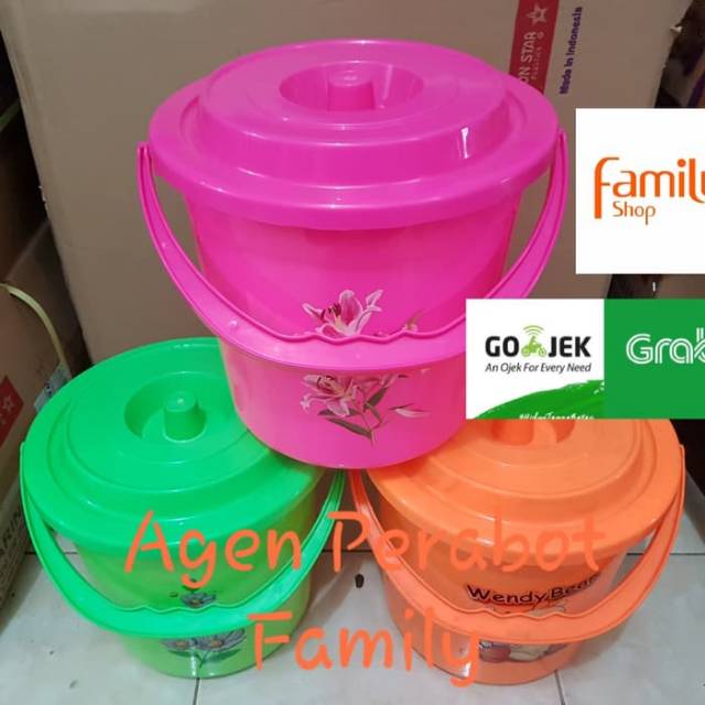 Jual Ember Plastik / Ember Air Serbaguna 16 Liter SHINPO 4 Galon ...